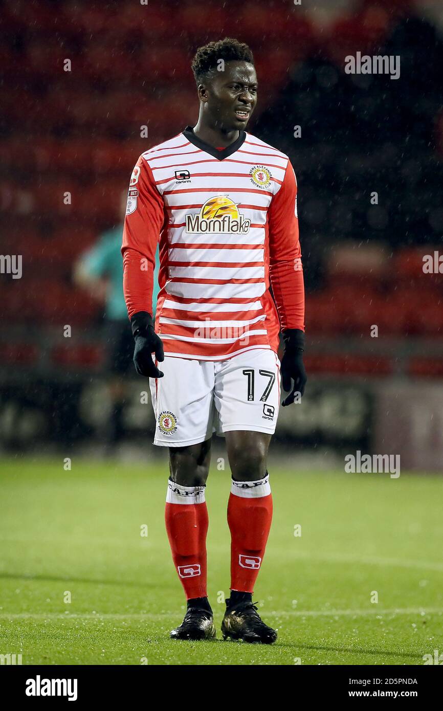 Daniel Udoh, Crewe Alexandra Stock Photo - Alamy