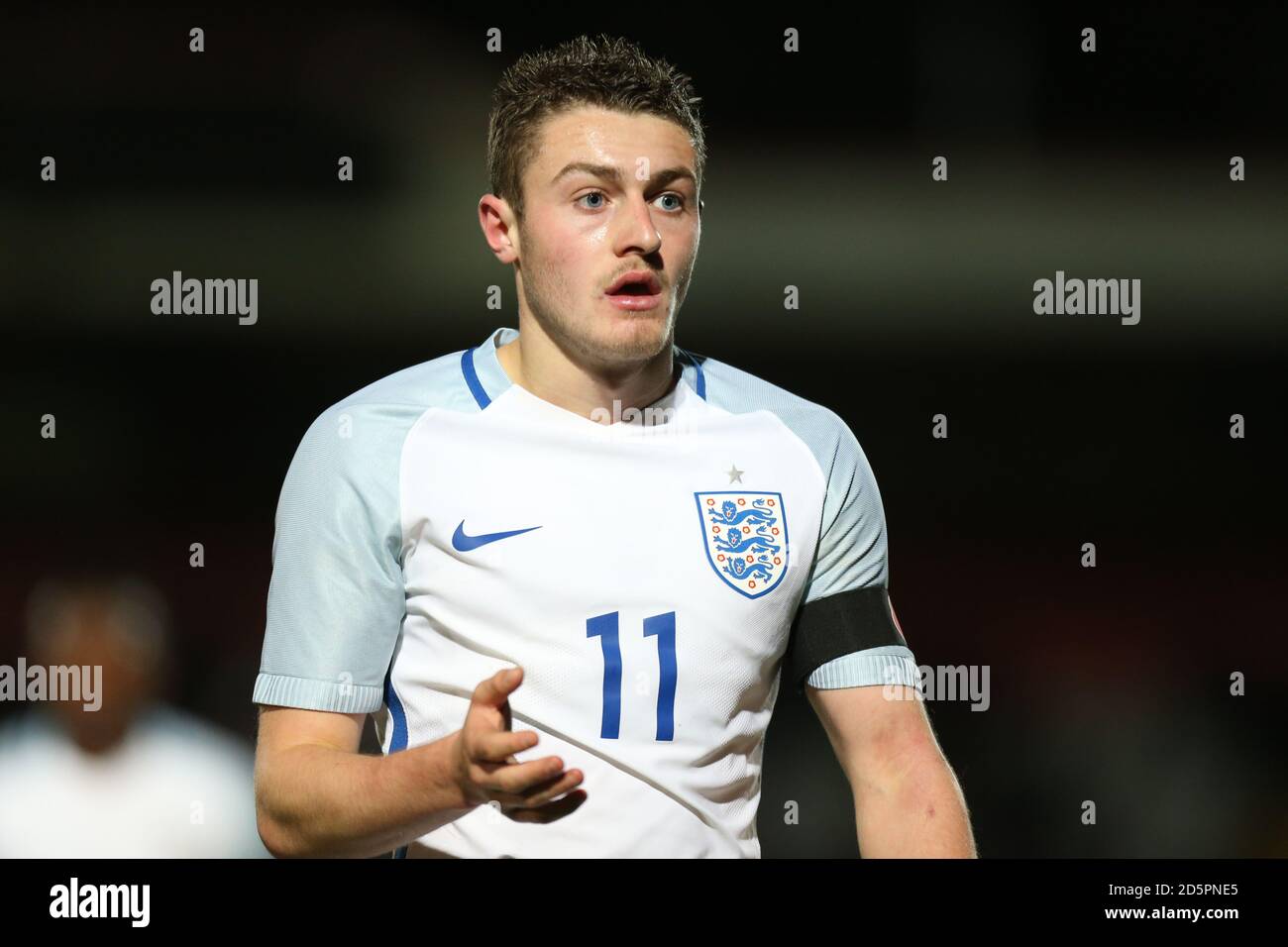 England Under 18's Ellliot Embleton Stock Photo - Alamy