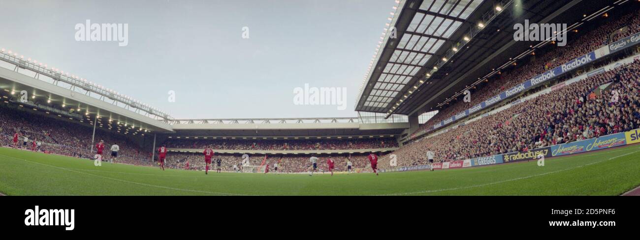 A panoramic view of Anfield Stock Photo - Alamy
