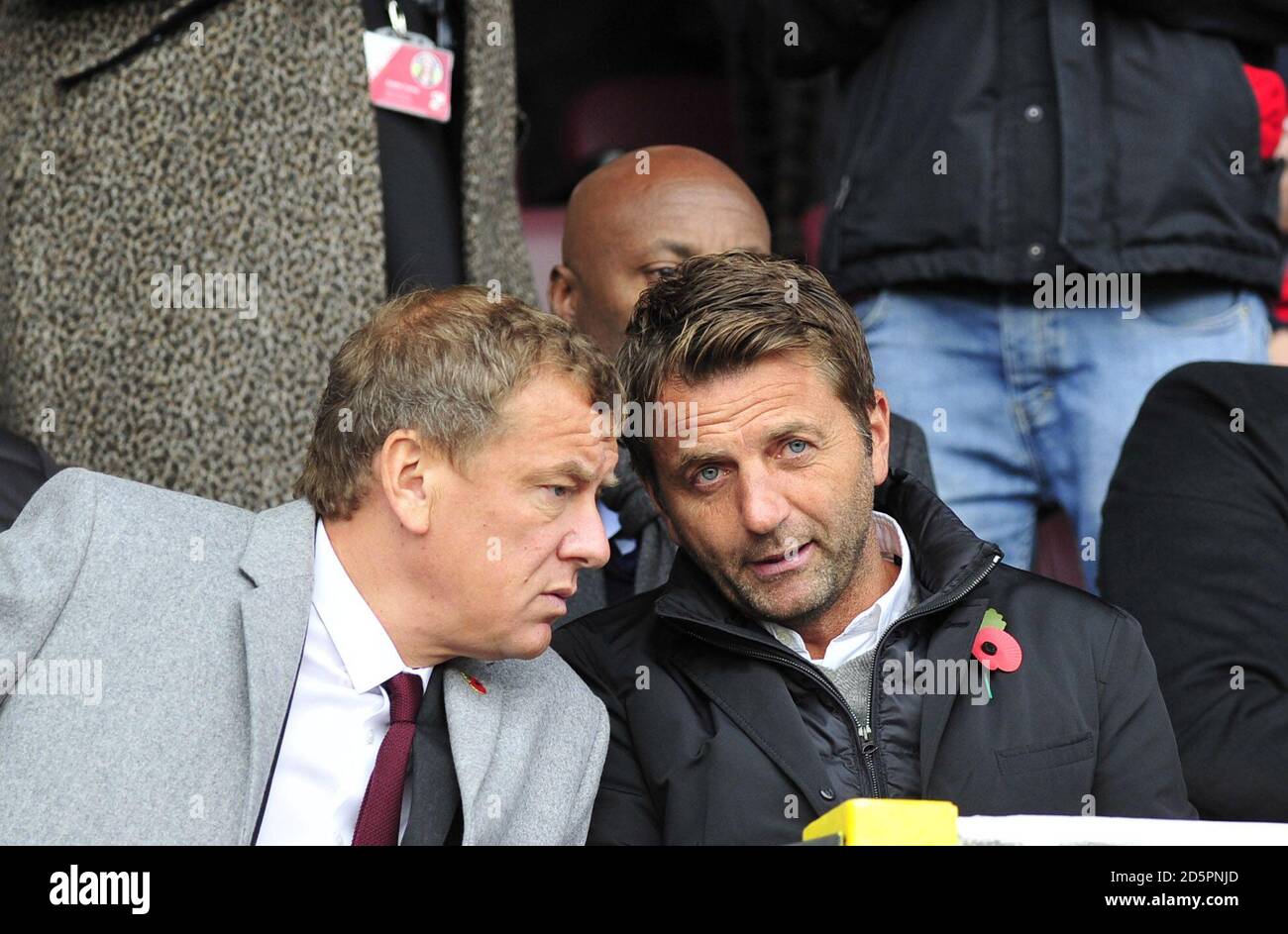Left-right Swindon Town Chairman Lee Power and Swindon director of ...