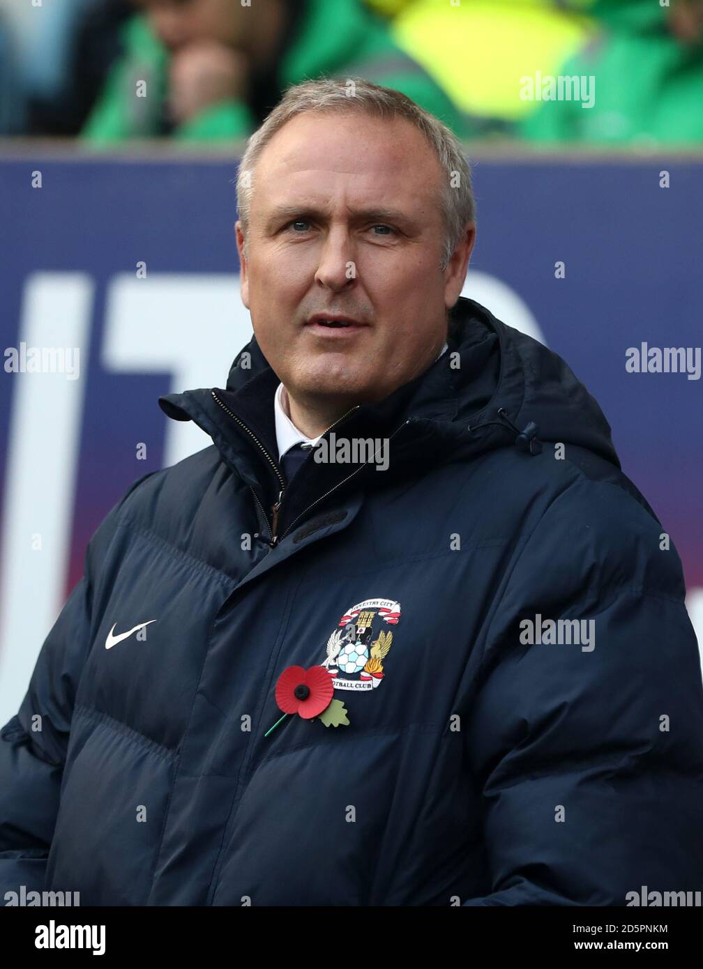 Coventry City manager Mark Venus Stock Photo - Alamy