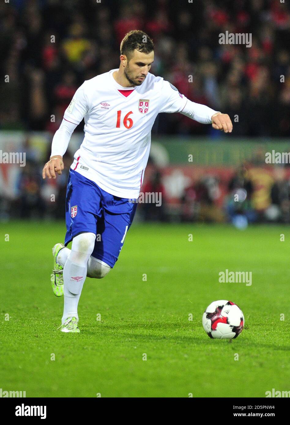 Serbia's Luka Milivojevic Stock Photo - Alamy