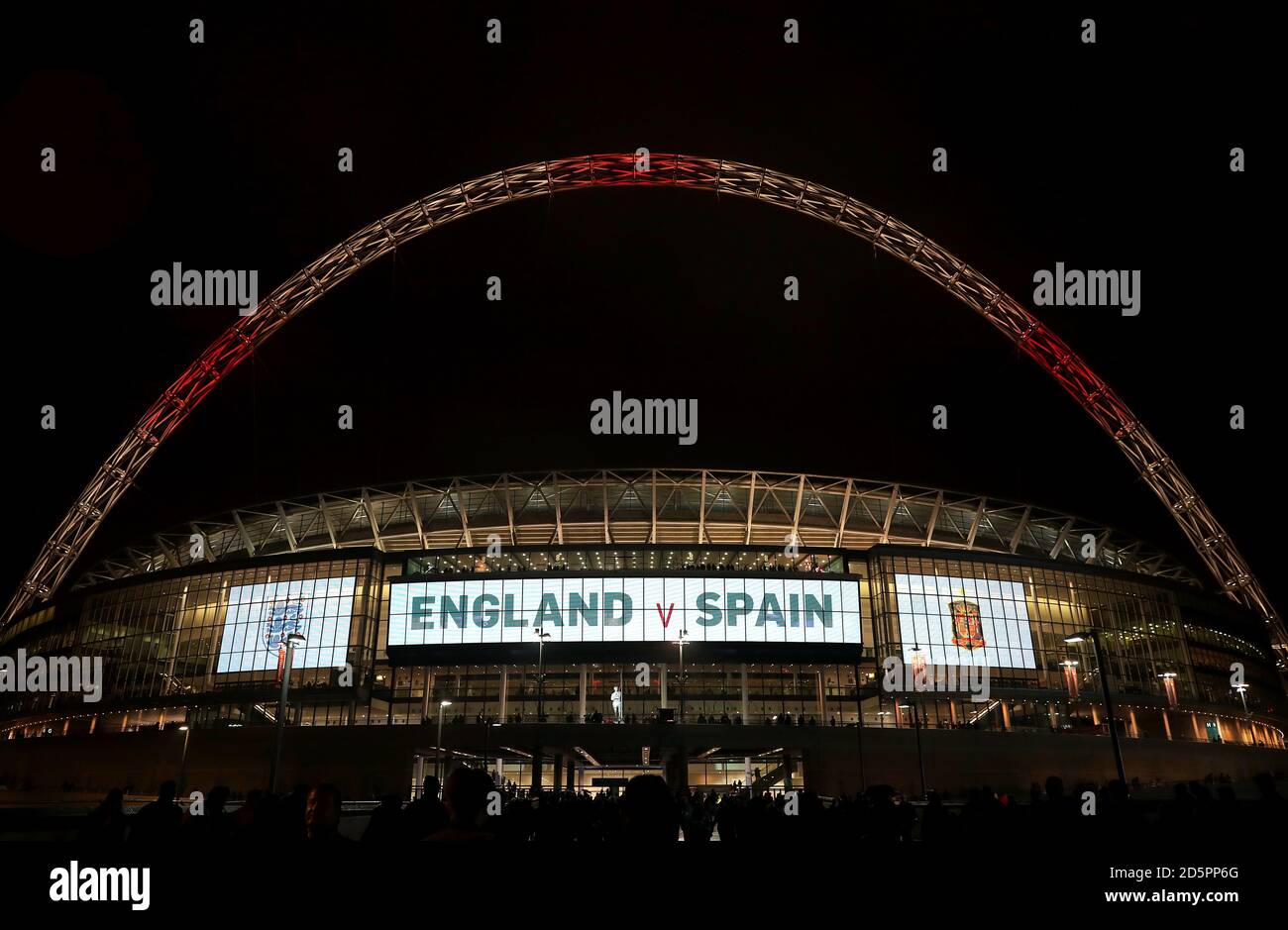 A view of Wembley Stadium before the game Stock Photo - Alamy