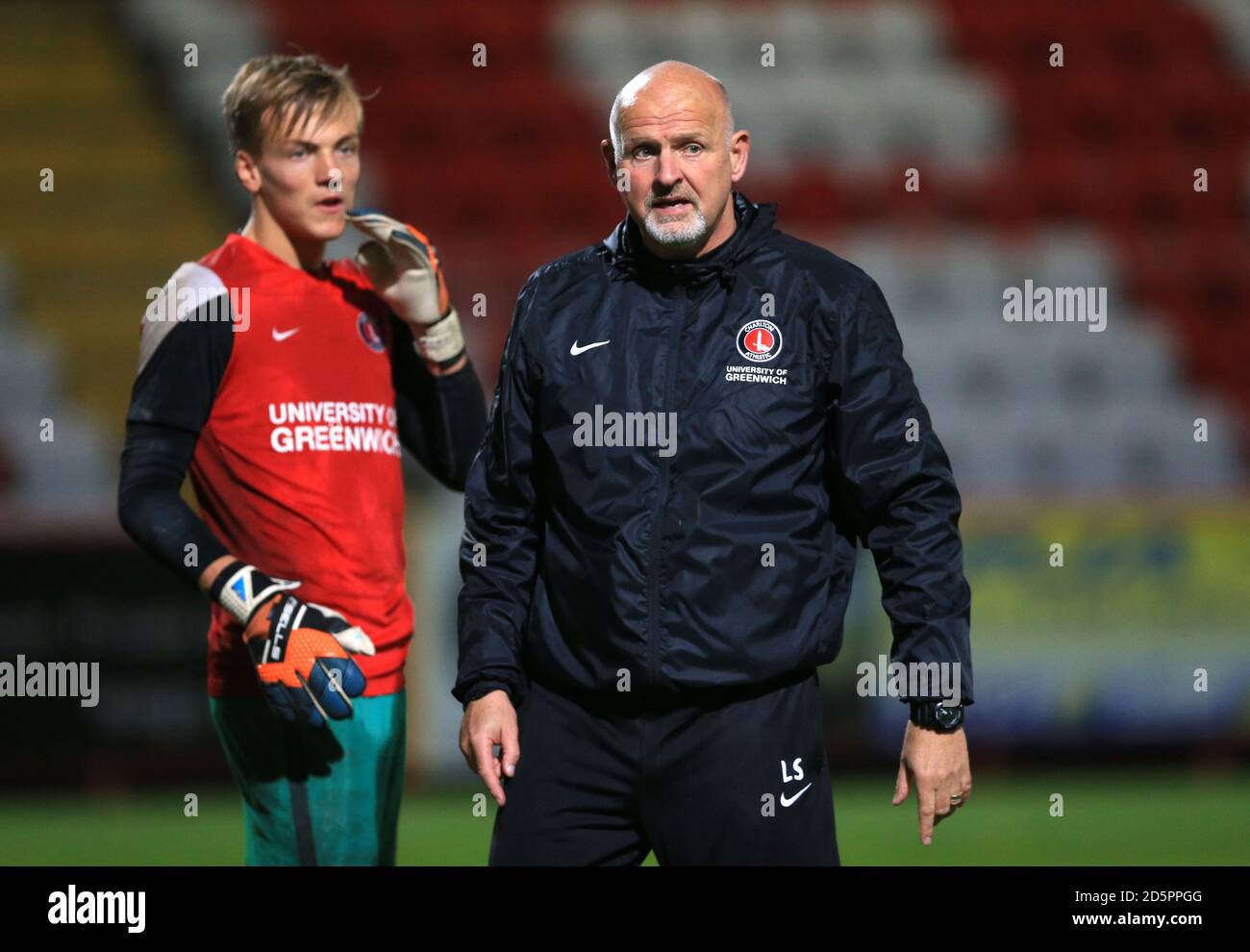Charlton Athletic Goalkeeper Ashley Maynard Brewer and Academy ...