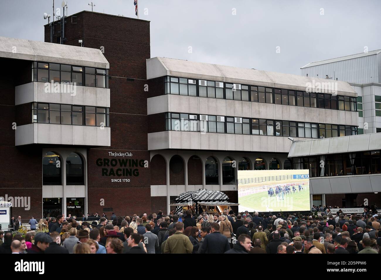 Punters Watch The Action On A Big Screen Hi res Stock Photography And punters-watch-the-action-on-a-big-screen-hi-res-stock-photography-and