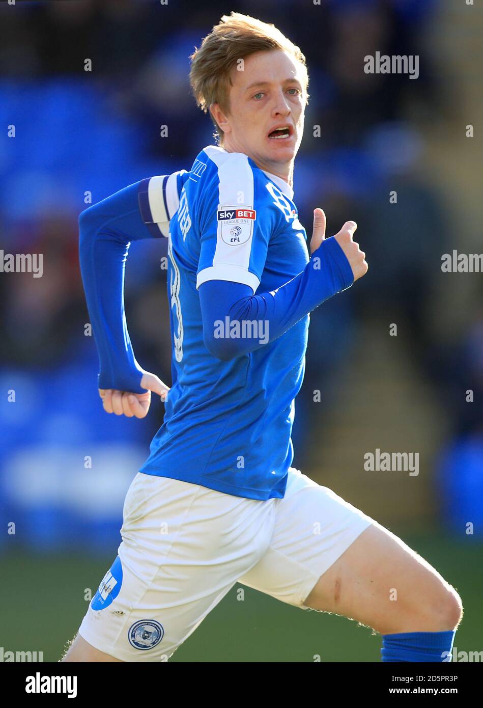 Chris Forrester, Peterborough United Stock Photo - Alamy