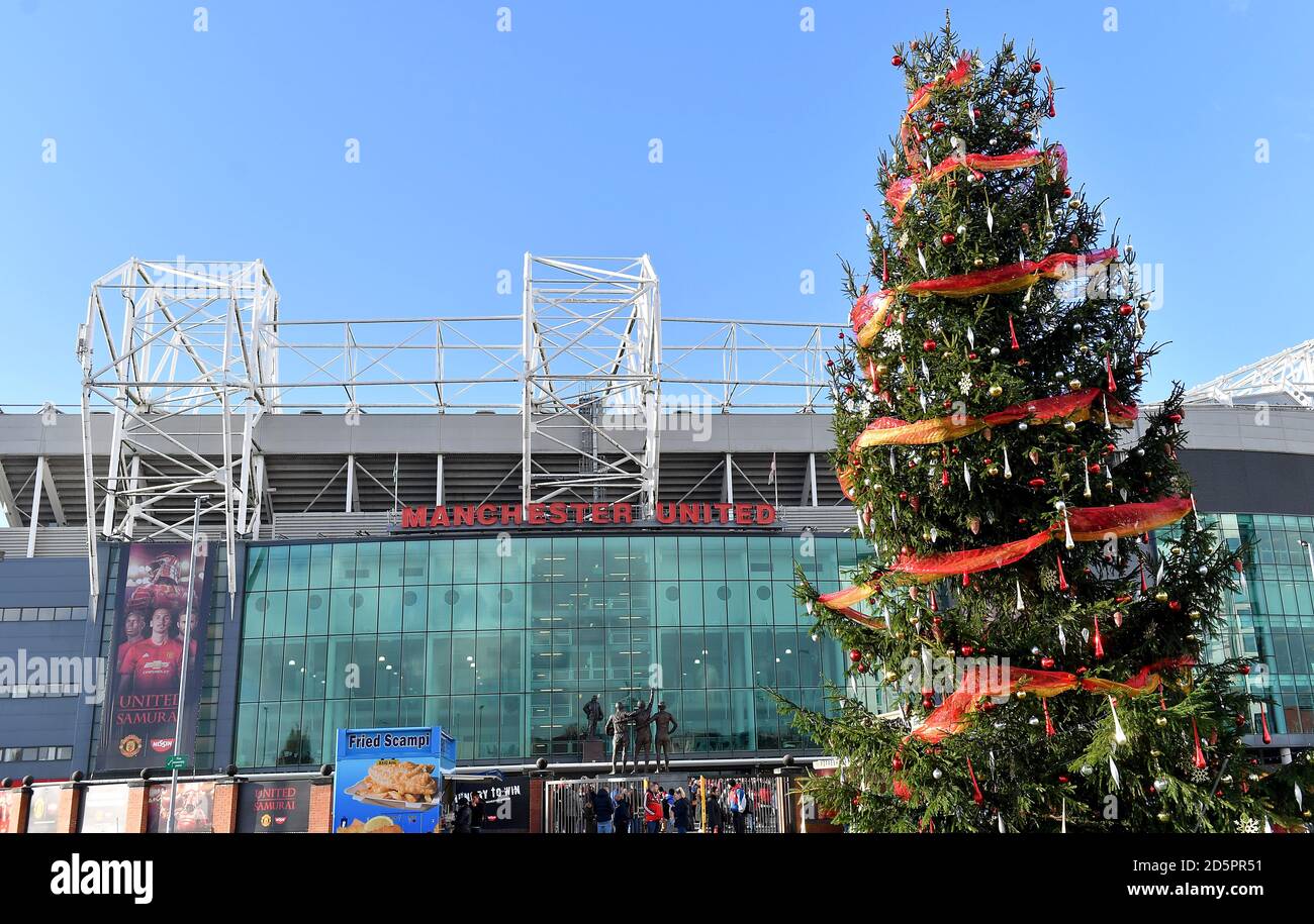 A general view outside the stadium before the Premier League Match at ...