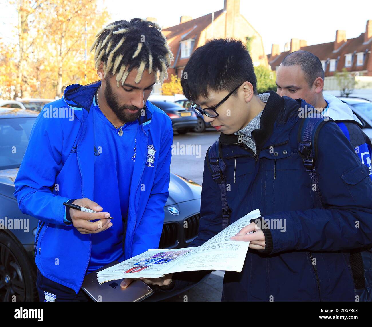 Birmingham citys fans prior to kick off hi-res stock photography and ...