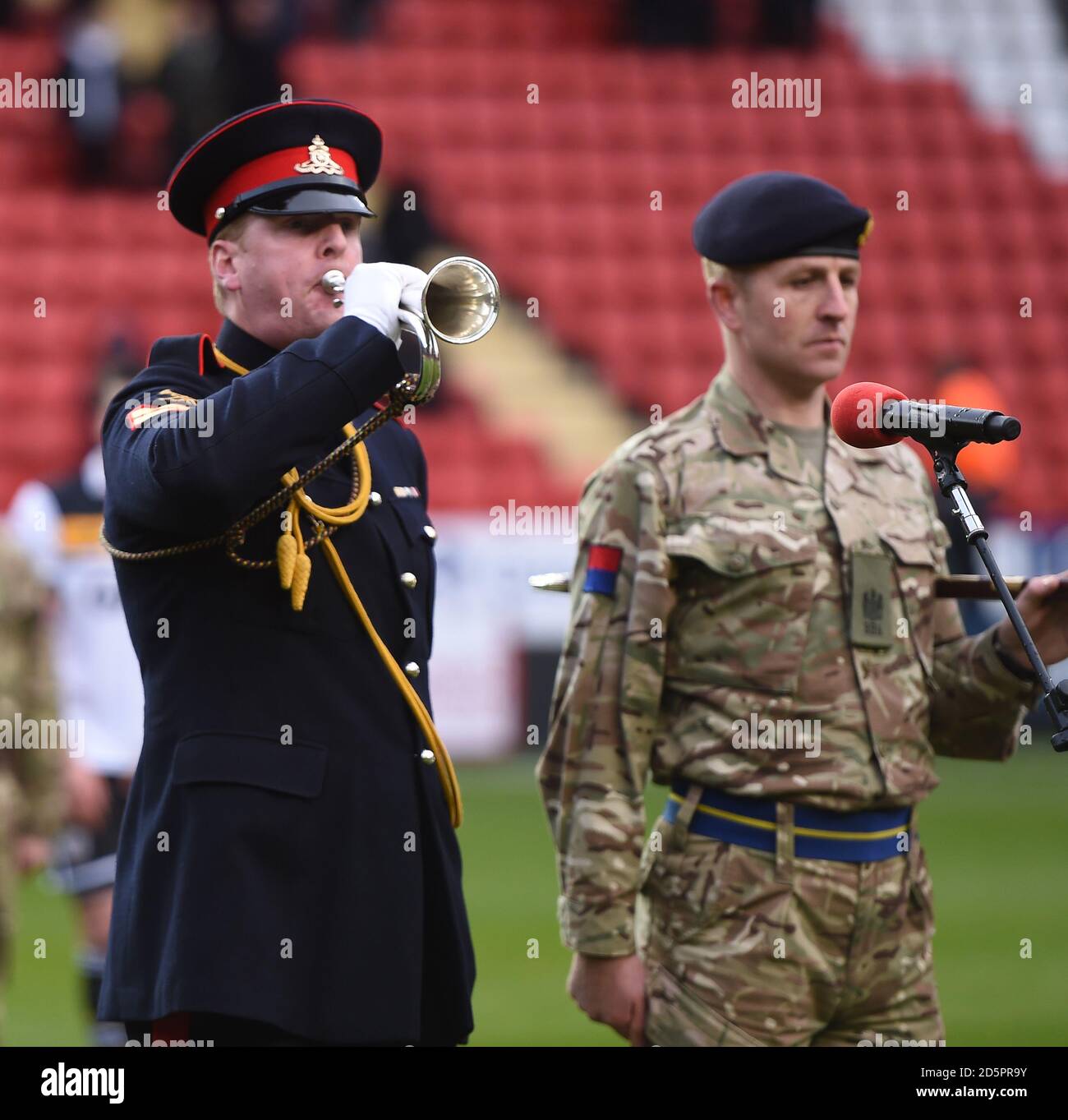 The Last Post is played in remembrance of the War Dead Stock Photo - Alamy