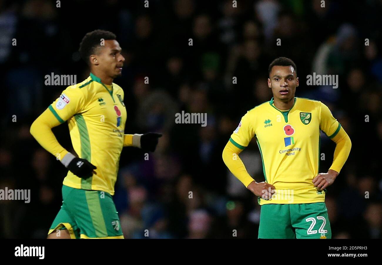 Norwich City's Josh Murphy (L) and Jacob Murphy Stock Photo - Alamy
