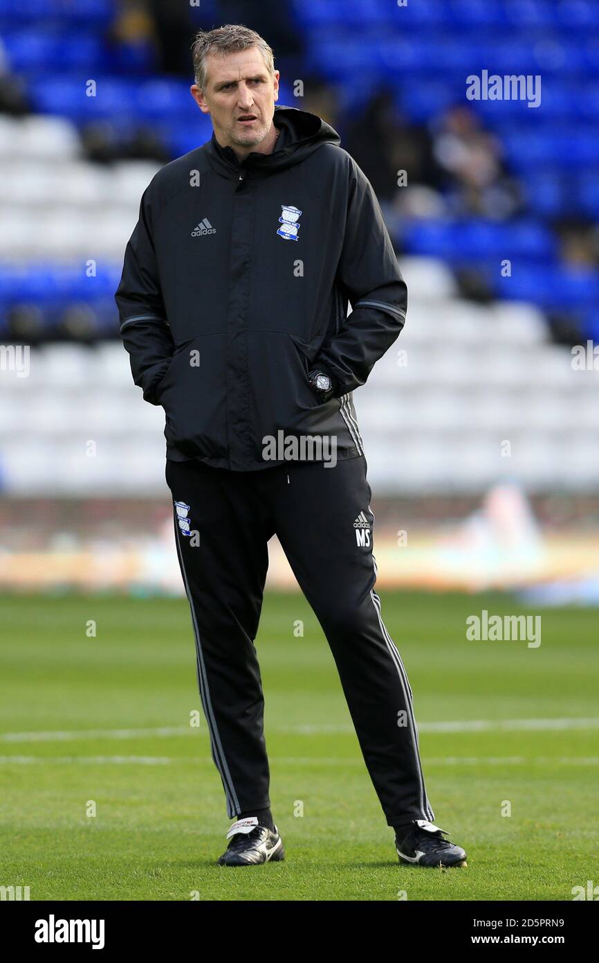 Birmingham City first team coach Mark Sale Stock Photo - Alamy