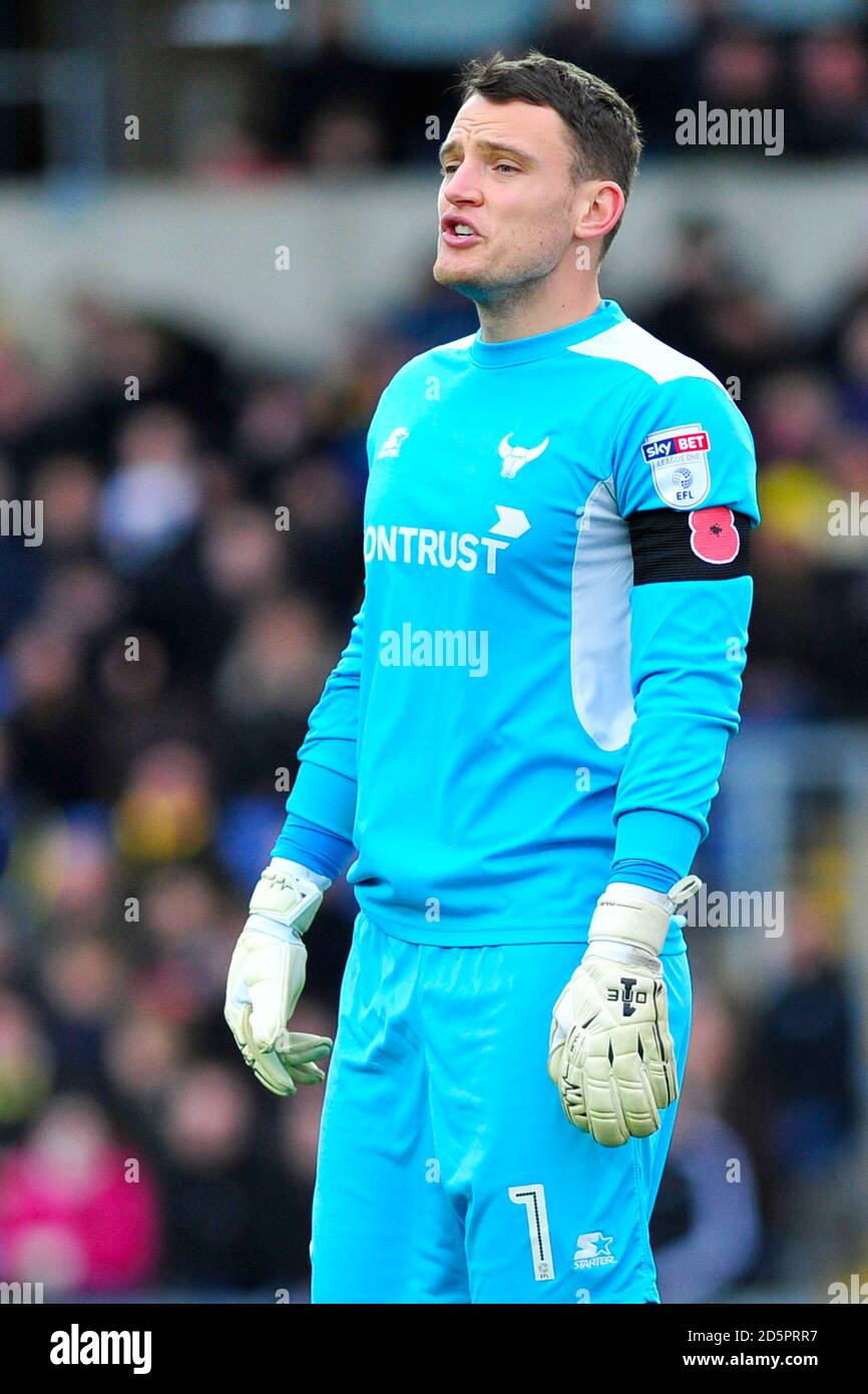 Coventry City's Lee Burge Stock Photo - Alamy