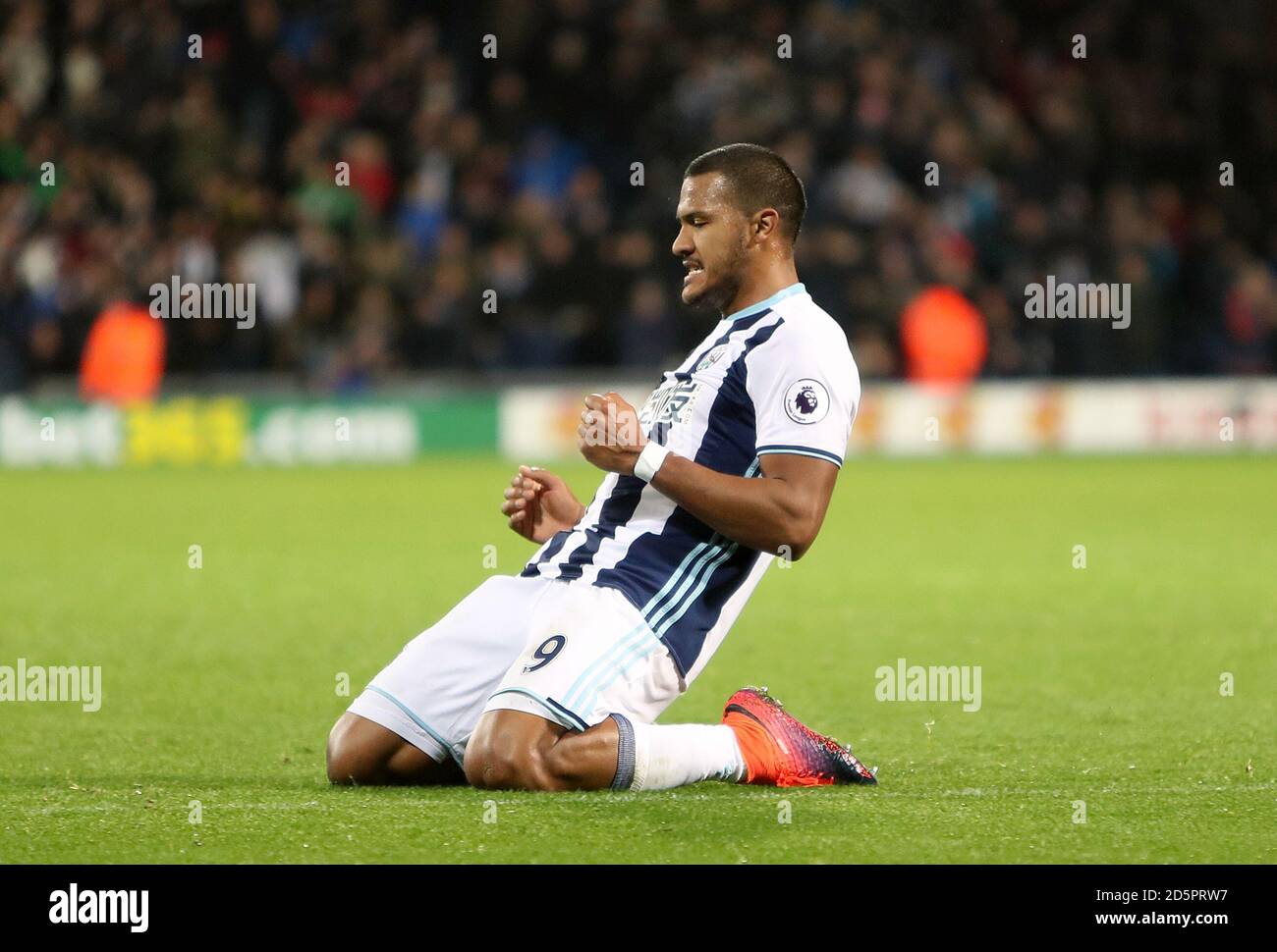 West Bromwich Albion's Jose Salomon Rondon celebrates scoring his side ...