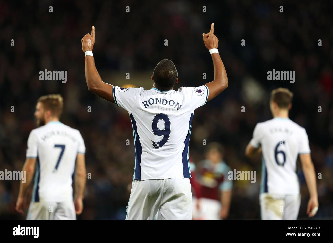 West Bromwich Albion's Jose Salomon Rondon celebrates scoring his side ...