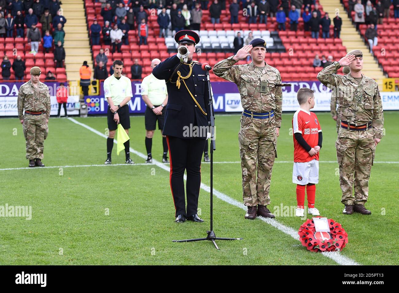 The Last Post is played in remembrance of those who died in World Wars ...