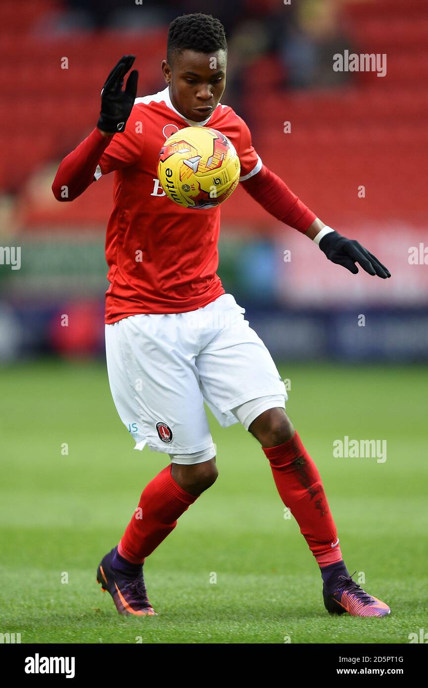 Charlton Athletic's Ademola Lookman Stock Photo - Alamy
