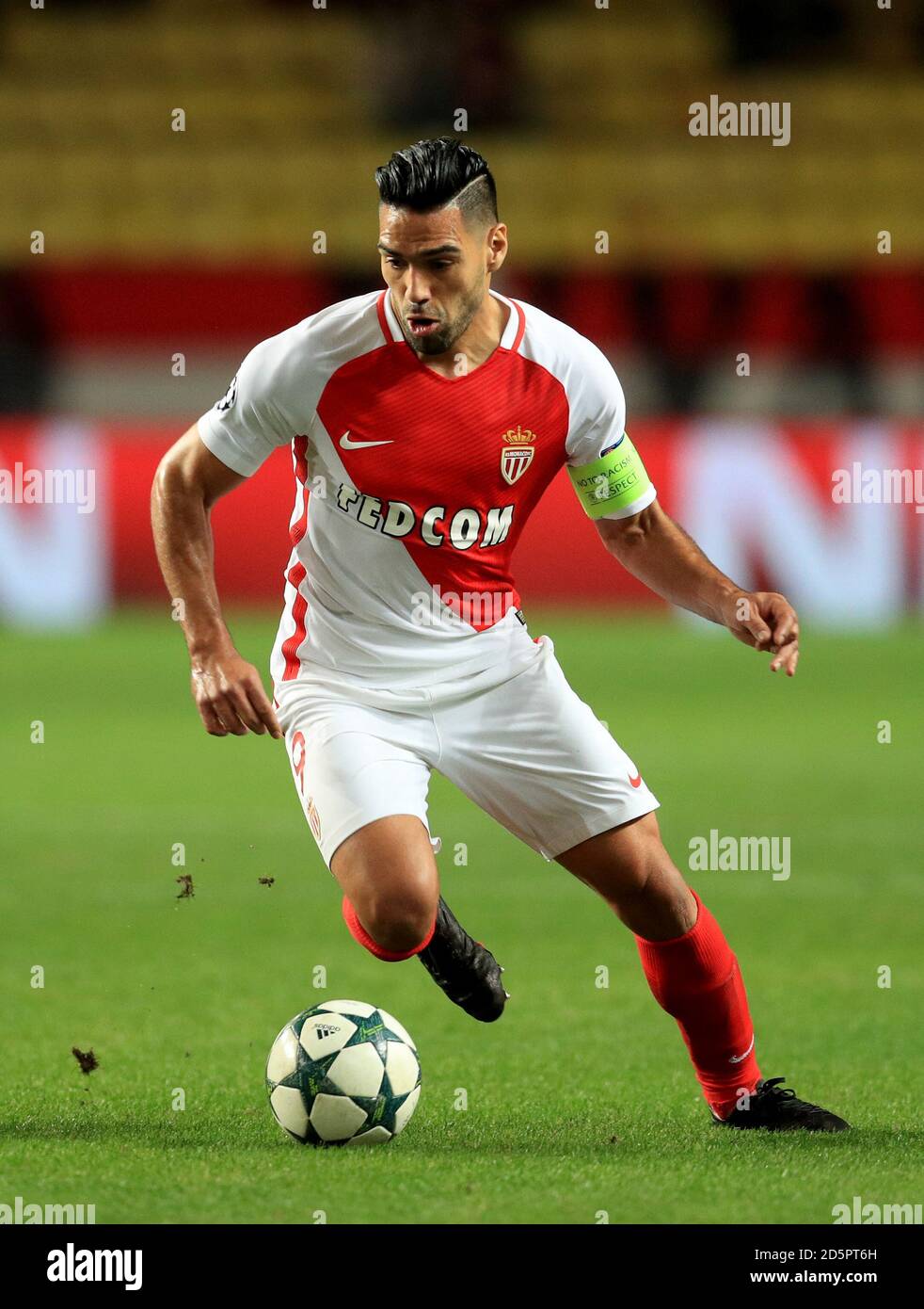 Monaco's Radamel Falcao Stock Photo - Alamy