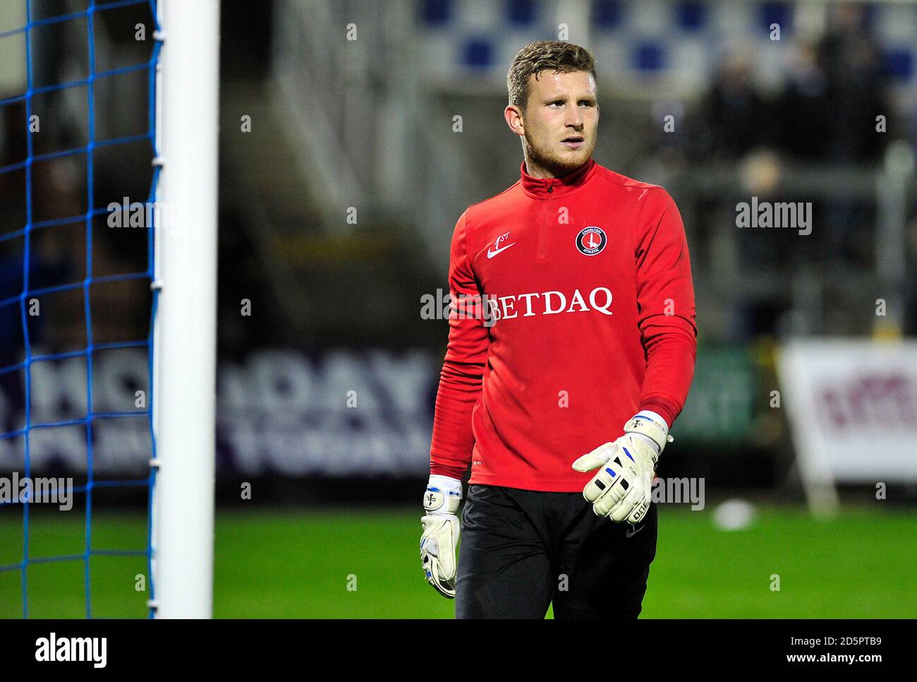 Charlton Athletic goalkeeper Dillon Phillips Stock Photo - Alamy