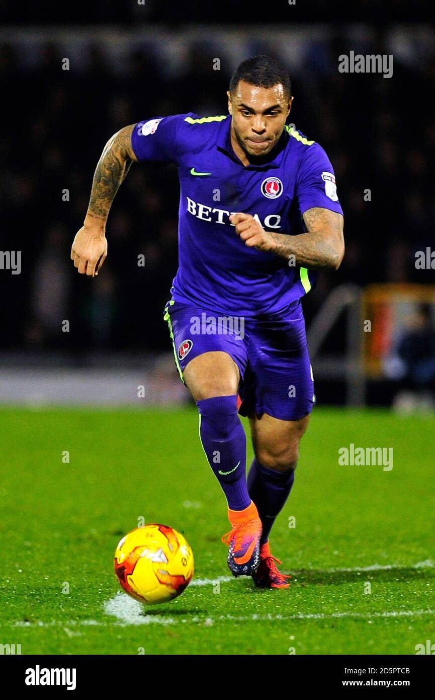 Charlton Athletic's Josh Magennis Stock Photo - Alamy