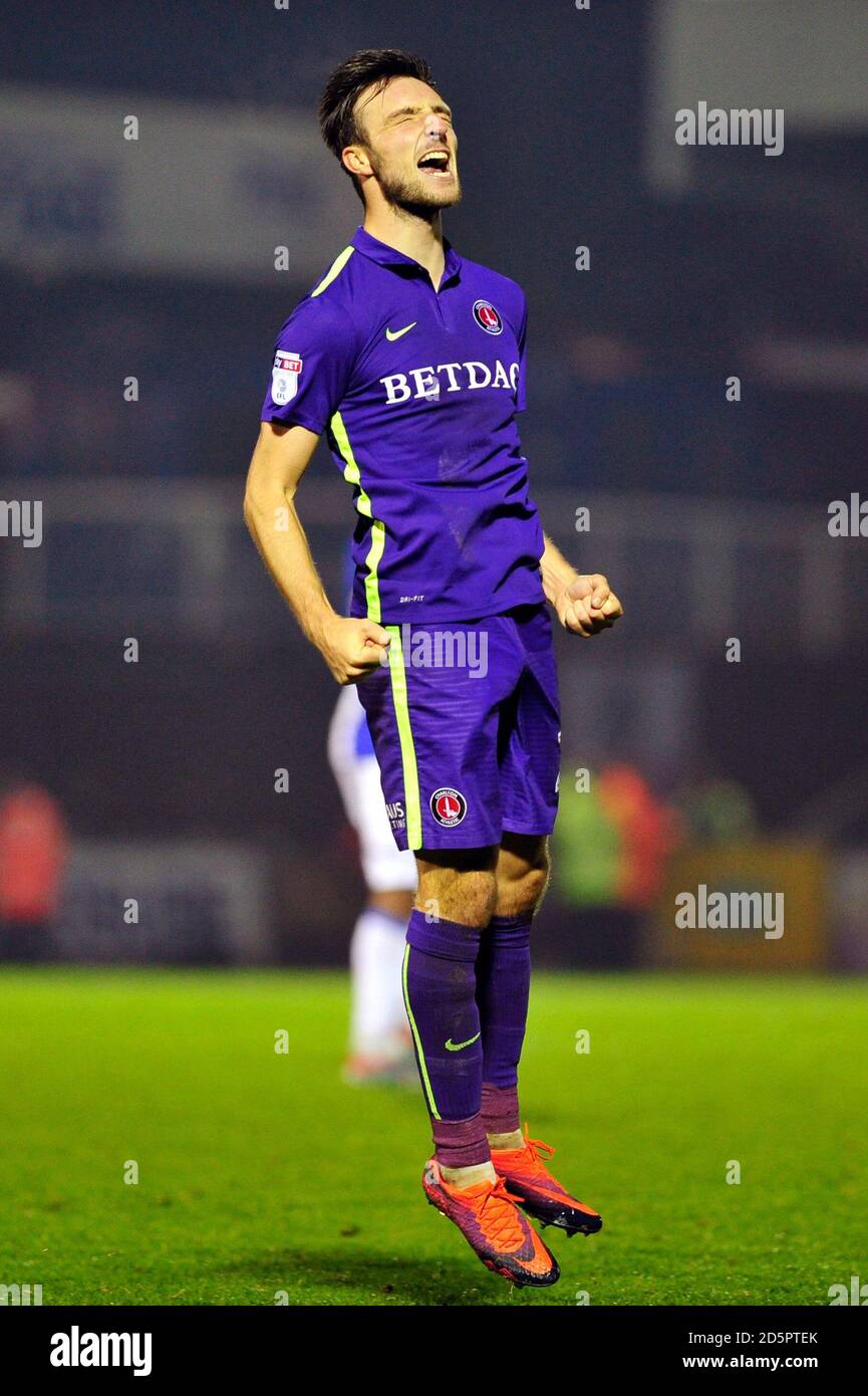 Football charlton athletics morgan fox full length hi-res stock ...