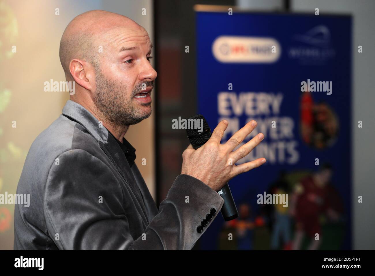 Former footballer and TV pundit Danny Mills during the EFL Every Player ...