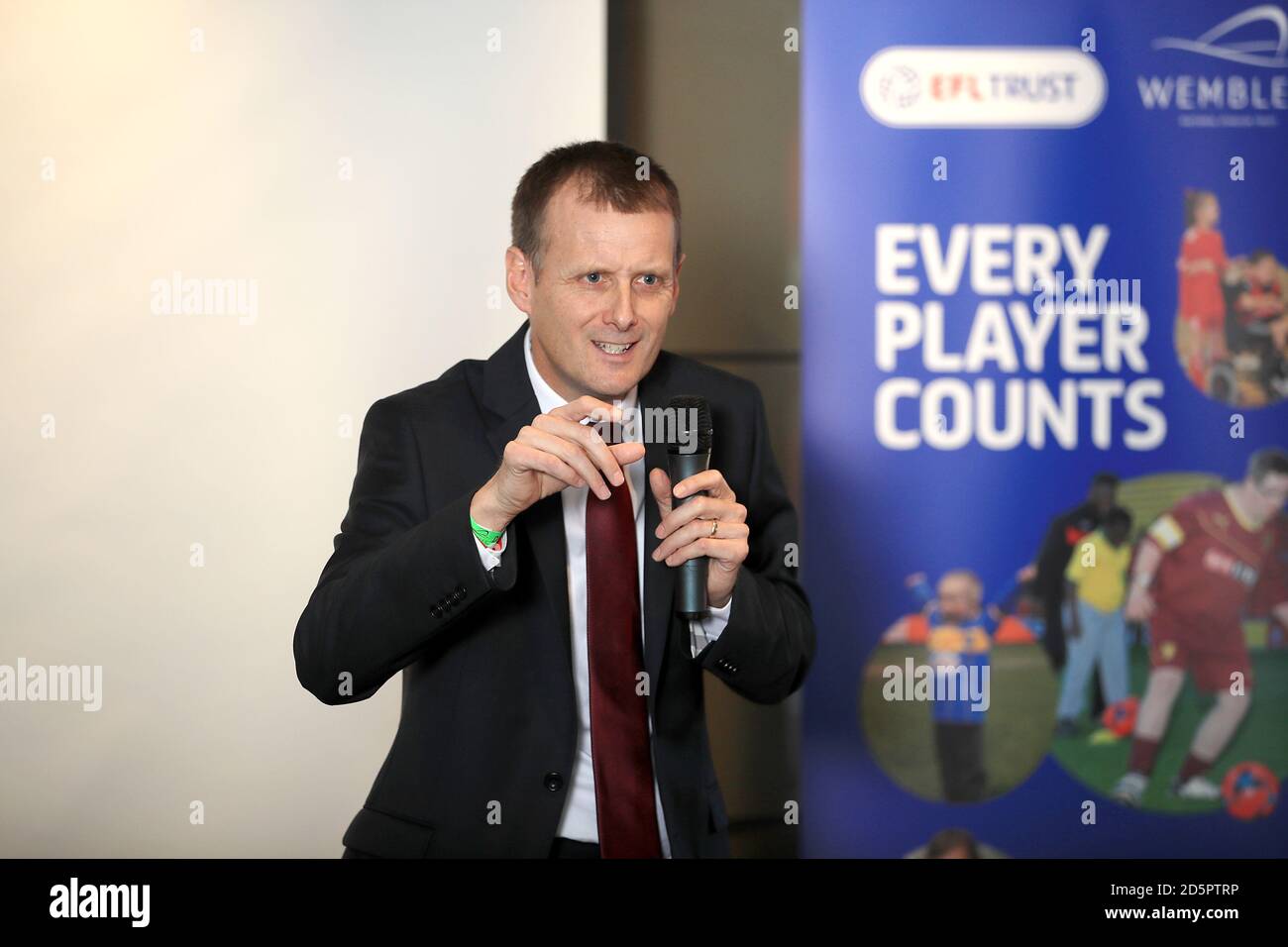 Mike Evans, Director of Operations for EFL Trust, during the EFL Every ...