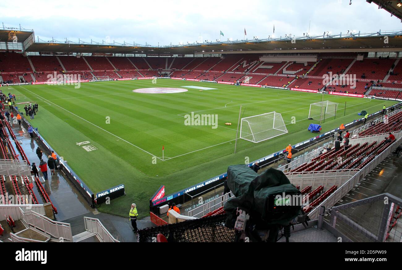 A general view of the Riverside Stadium Stock Photo - Alamy