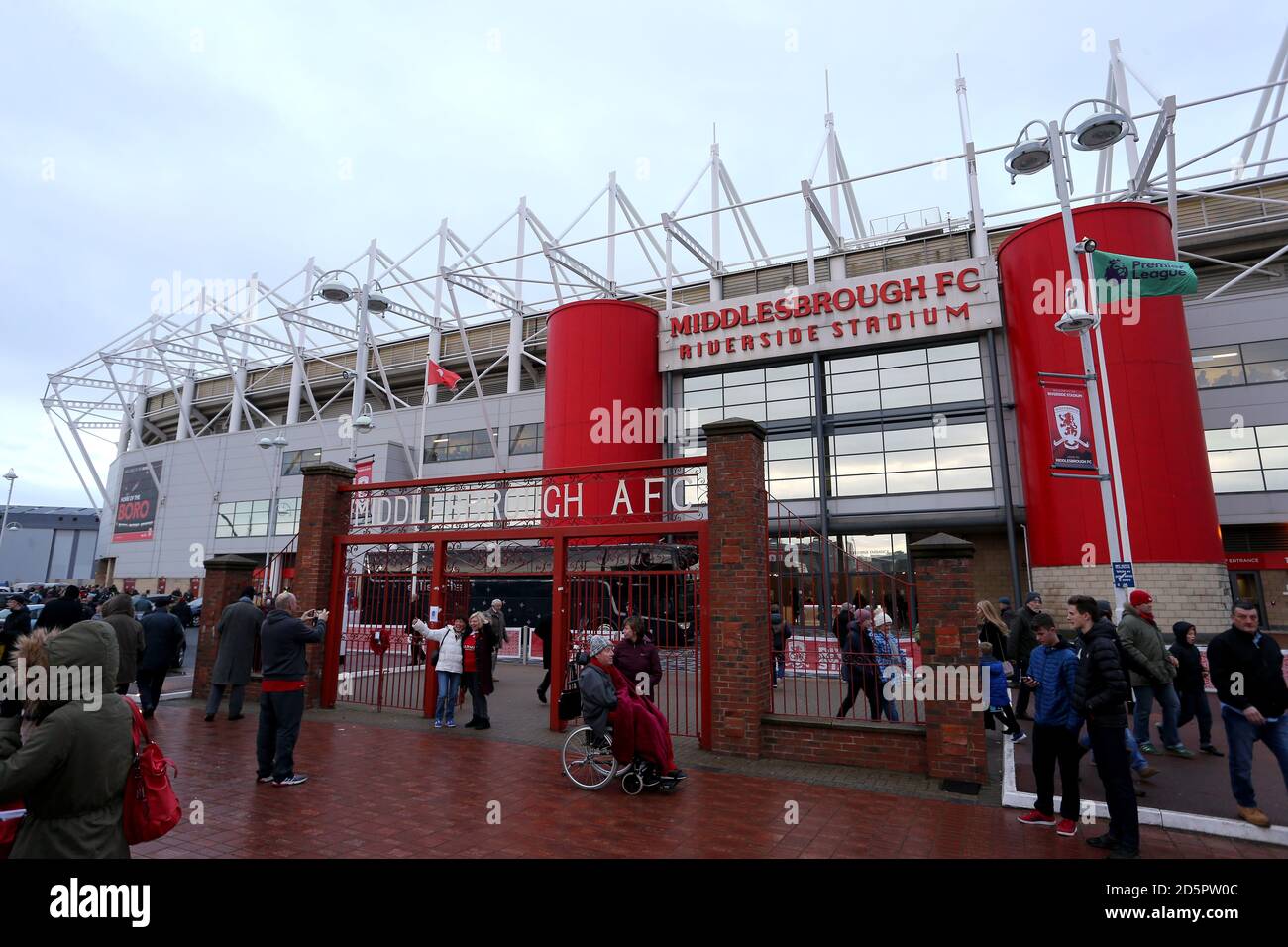 A general view of the Riverside Stadium Stock Photo - Alamy
