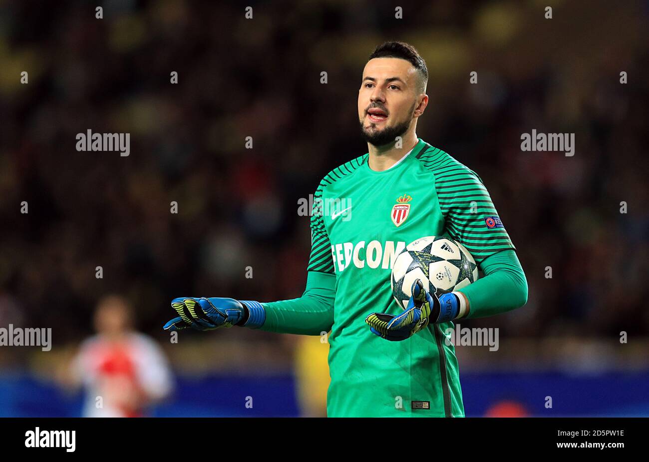 Monaco goalkeeper Danijel Subasic Stock Photo - Alamy