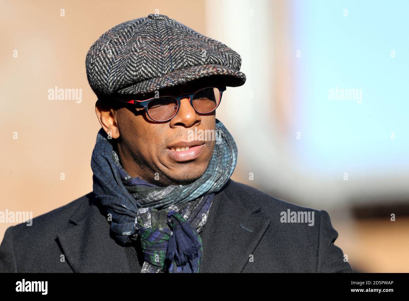 TV pundit Ian Wright Stock Photo - Alamy