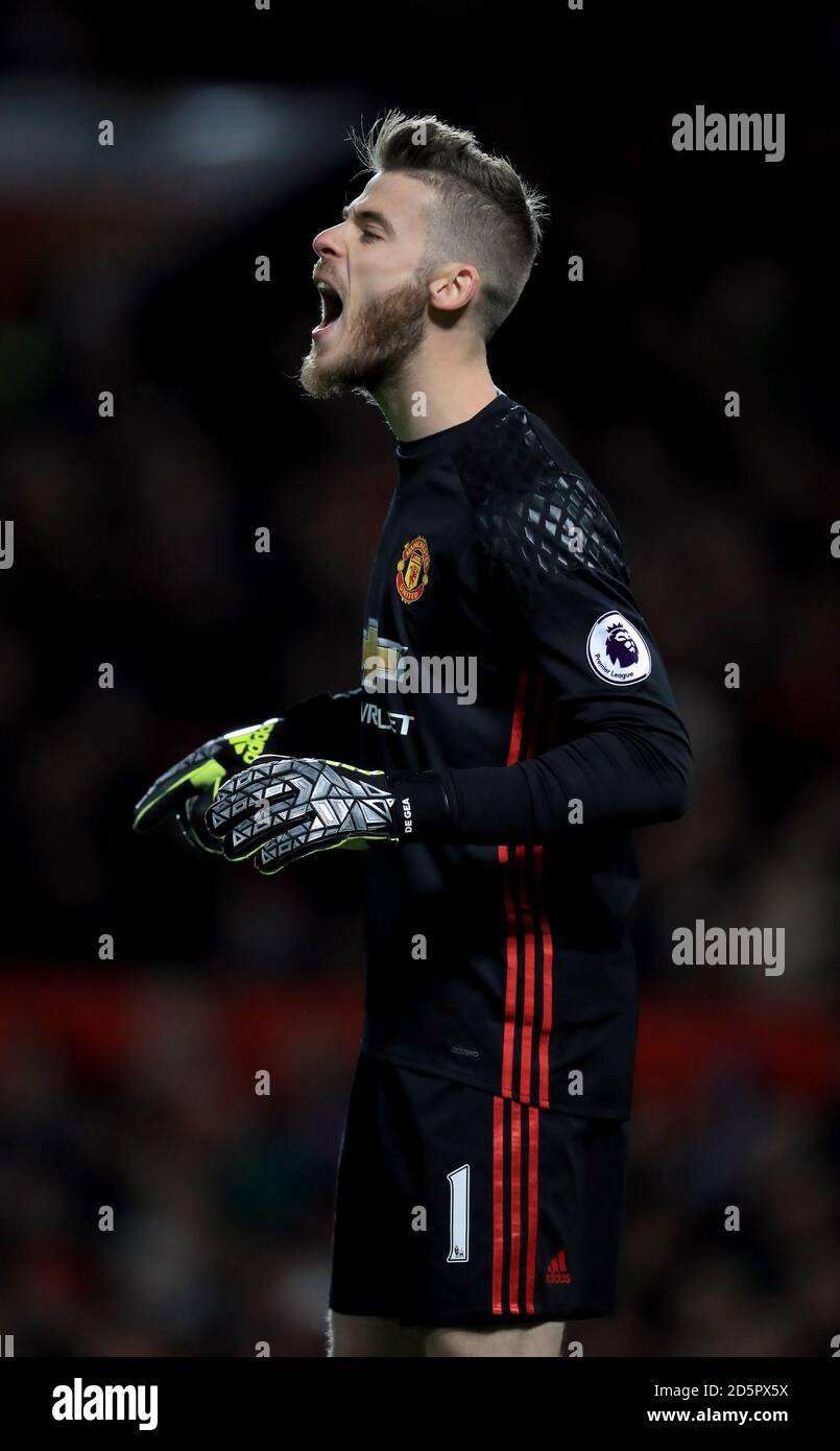 Manchester United goalkeeper David De Gea Stock Photo - Alamy