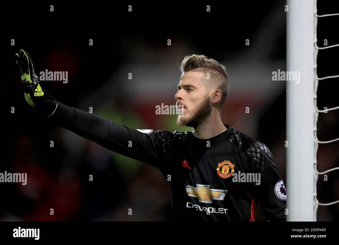 Manchester United goalkeeper David De Gea Stock Photo - Alamy