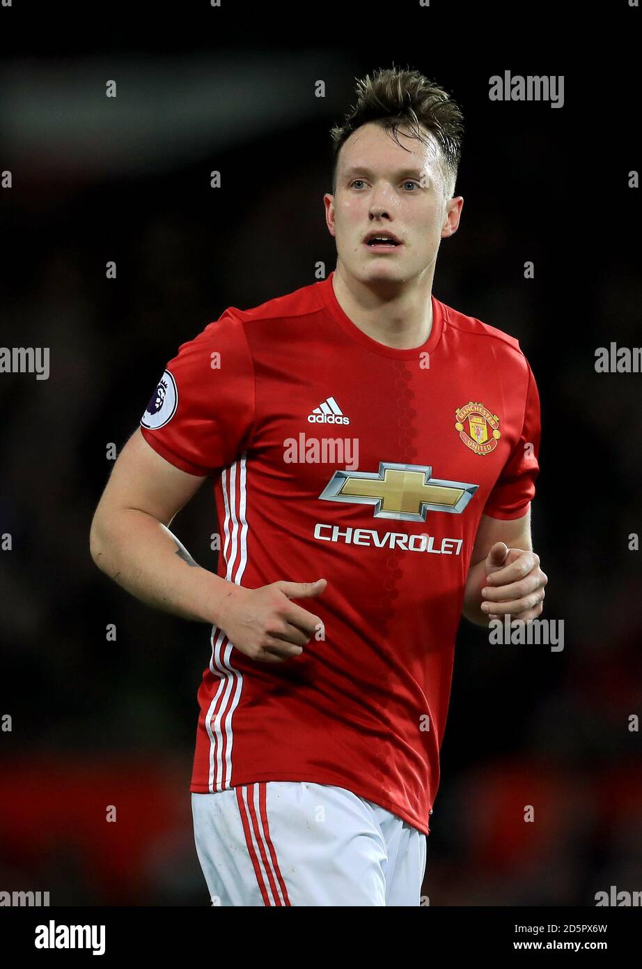 Manchester United's Phil Jones Stock Photo - Alamy