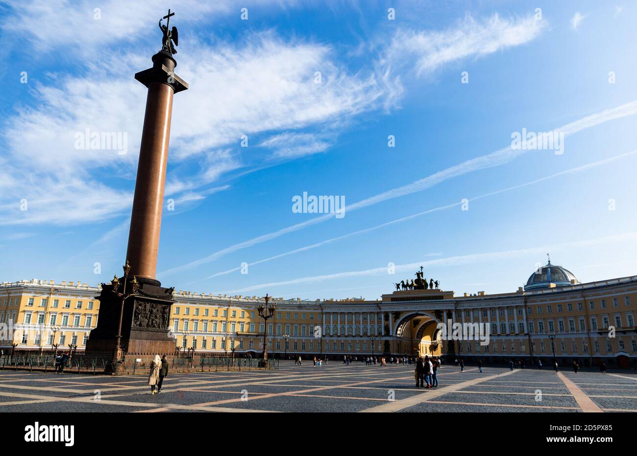 Alexander column built hi-res stock photography and images - Alamy
