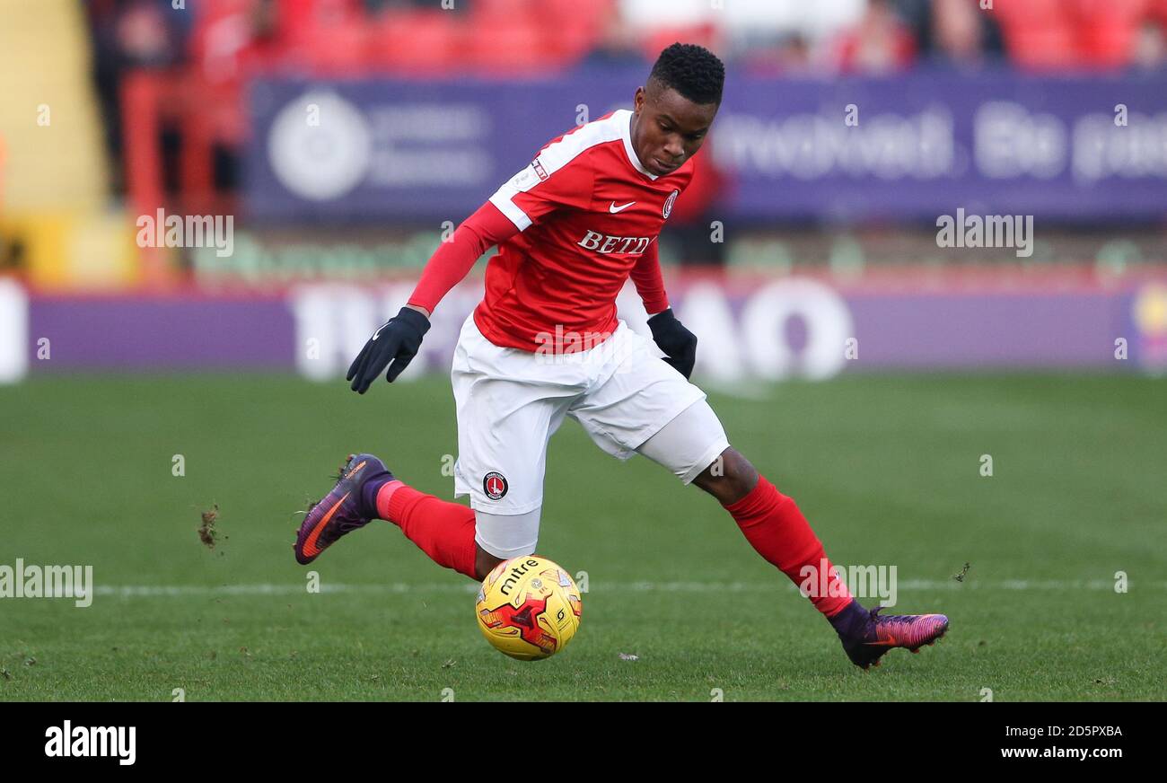Charlton Athletic's Ademola Lookman Stock Photo - Alamy