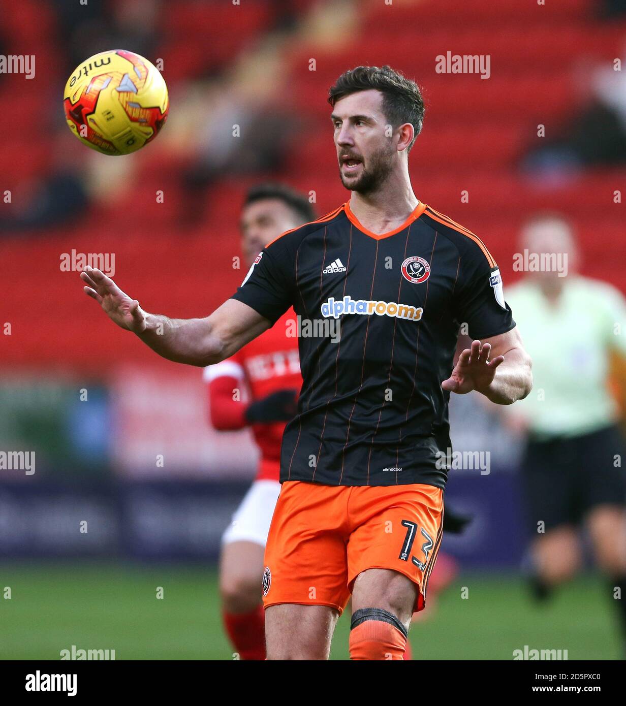 Sheffield United's Jake Wright Stock Photo - Alamy