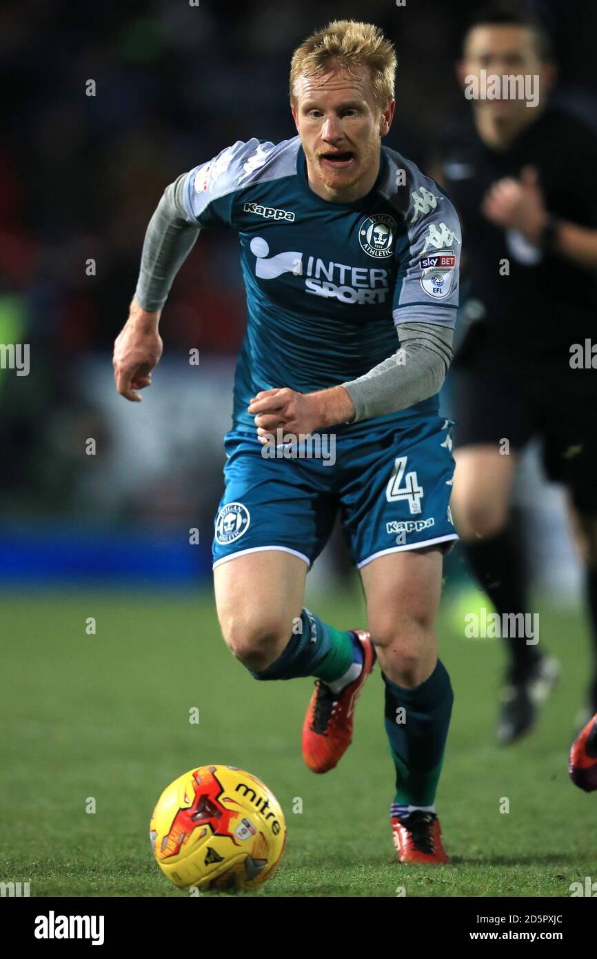 David Perkins, Wigan Athletic Stock Photo - Alamy