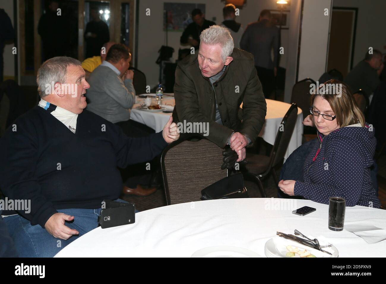 Football fans listening during the EFL fan forum 'Every Fan Counts ...