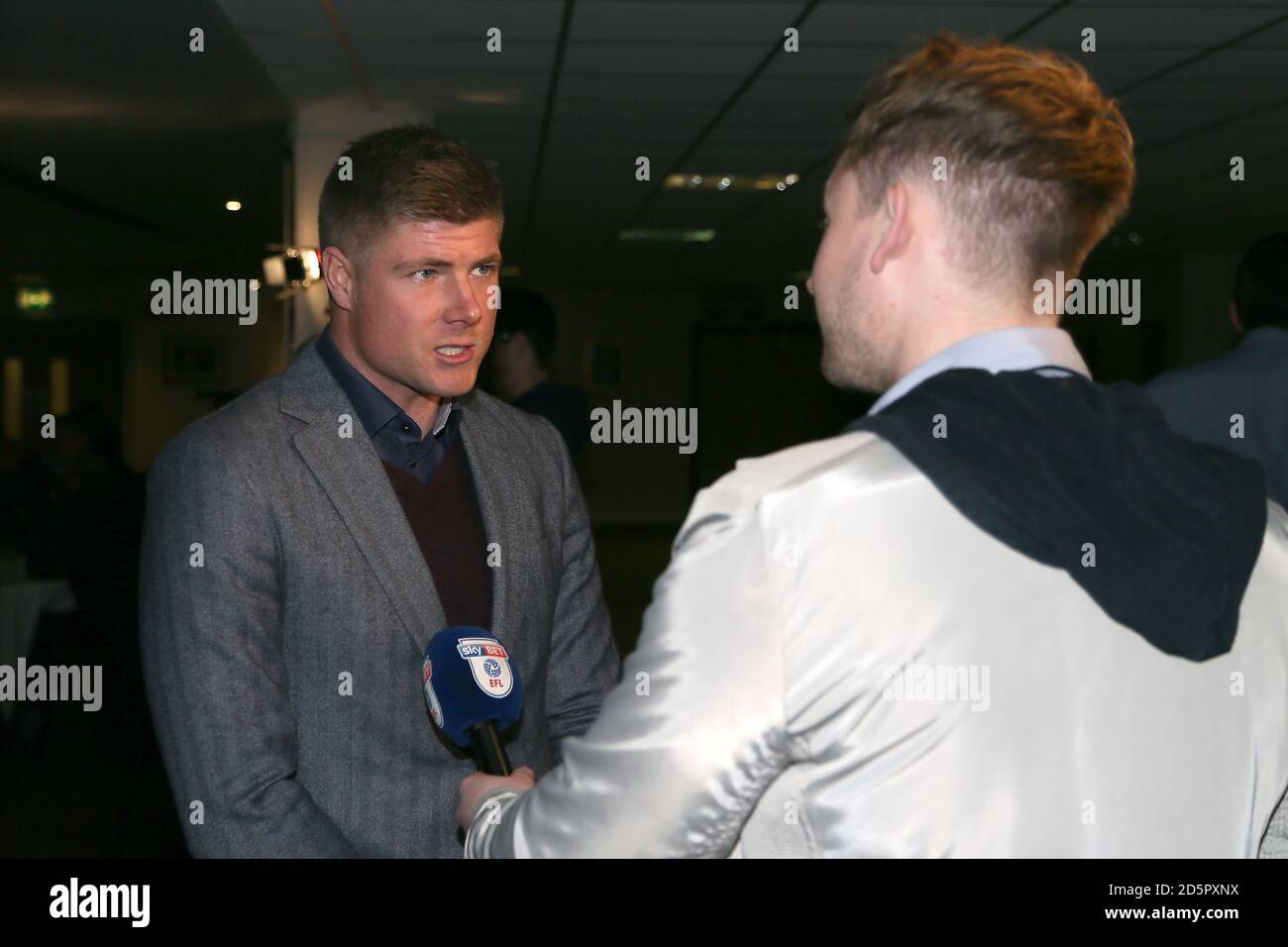 Neil Mellor during the EFL fan forum 'Every Fan Counts Launch Stock ...