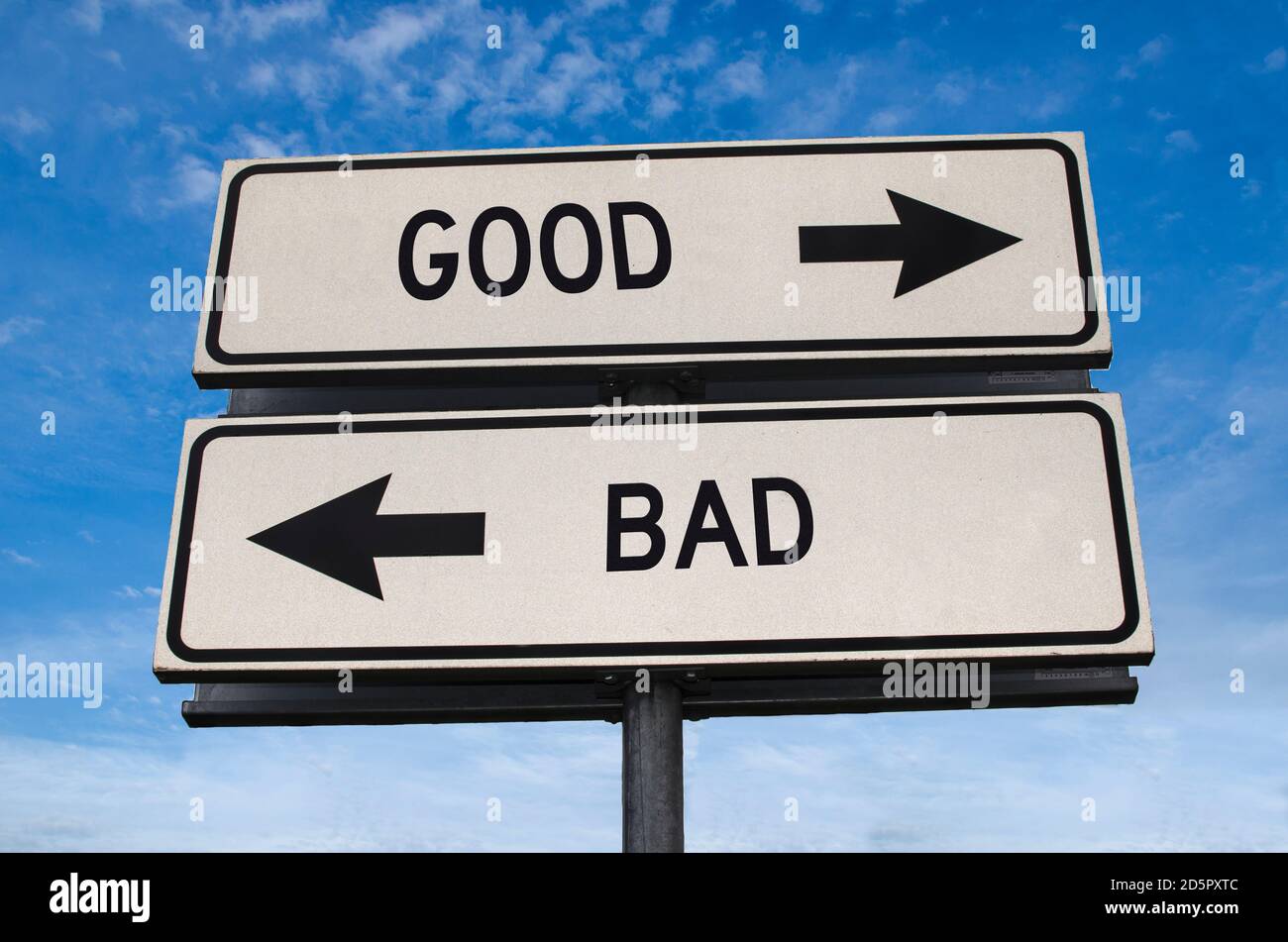Good Vs Bad Sign