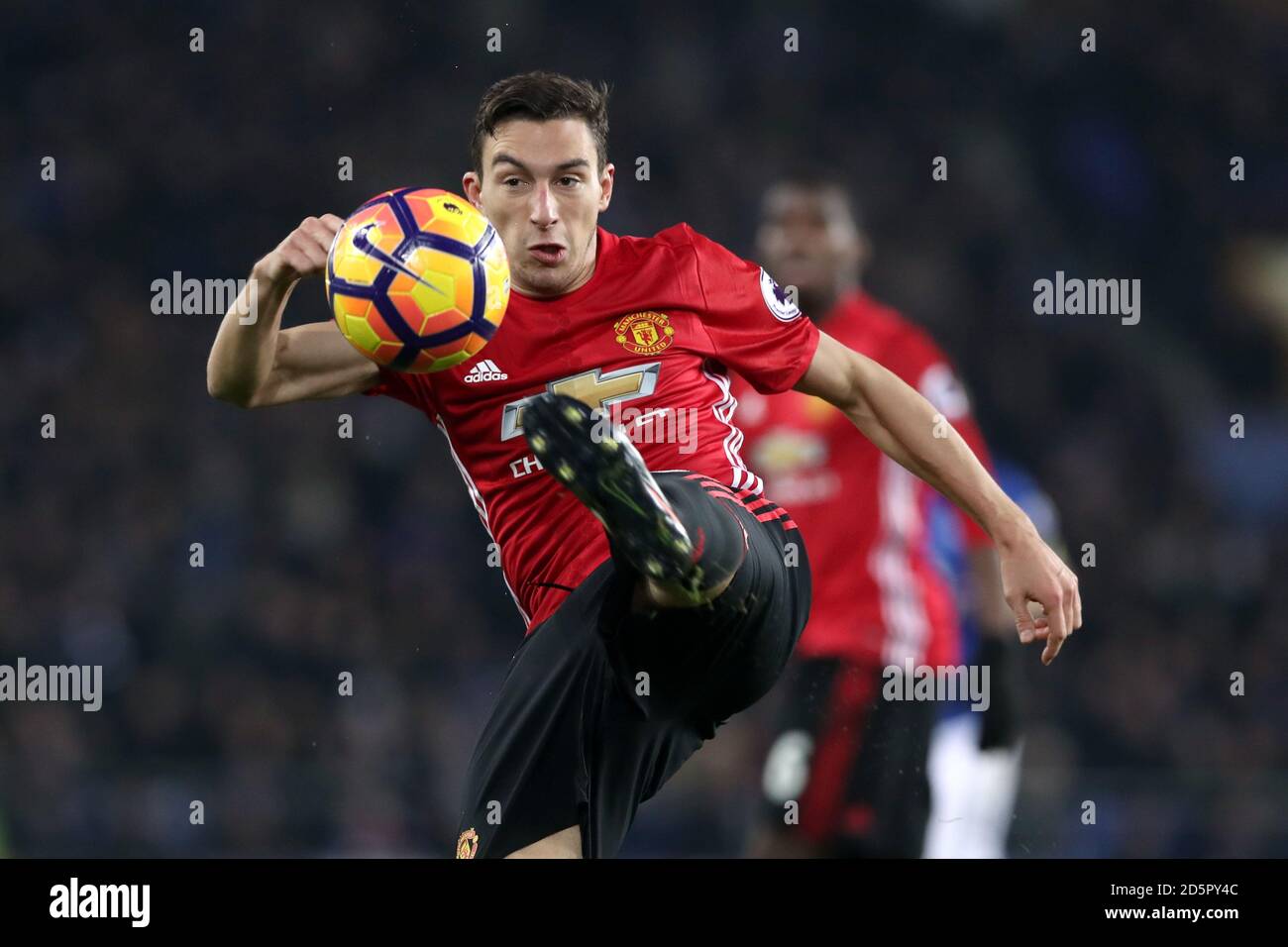 Manchester United's Matteo Darmian in action Stock Photo - Alamy