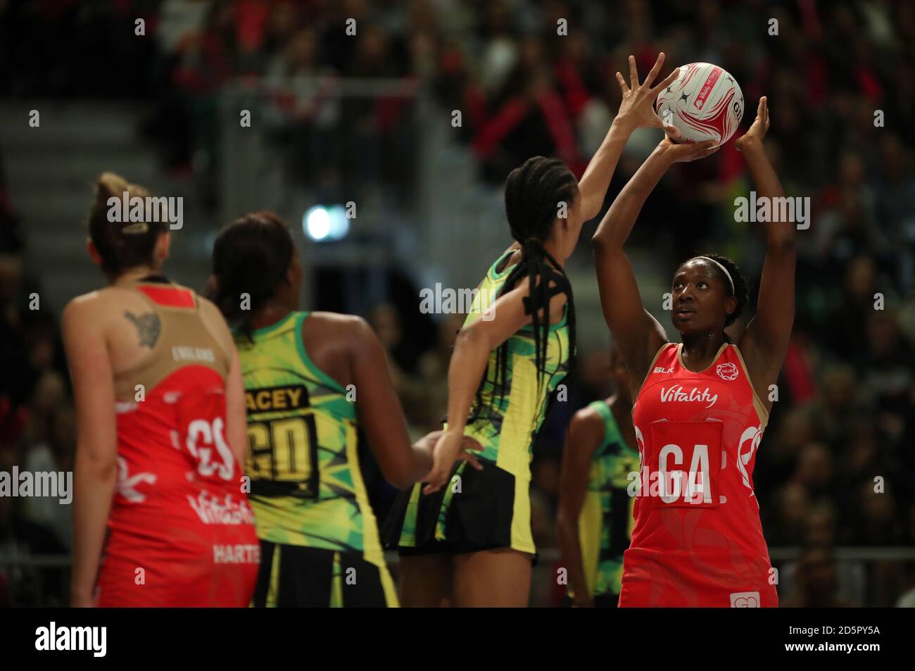 England's Kadeen Corbin in action Stock Photo - Alamy