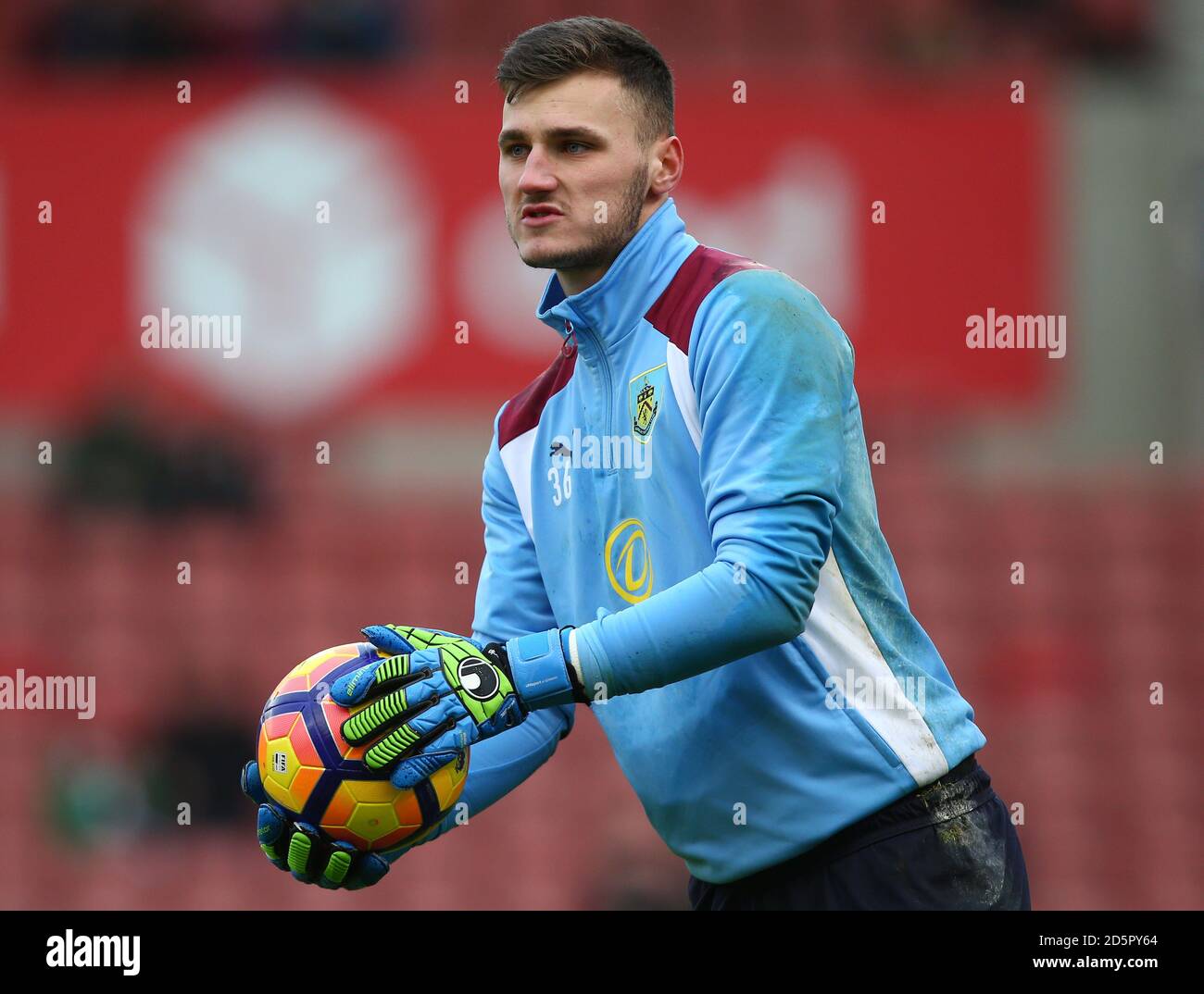 Burnley goalkeeper Conor Mitchell Stock Photo - Alamy