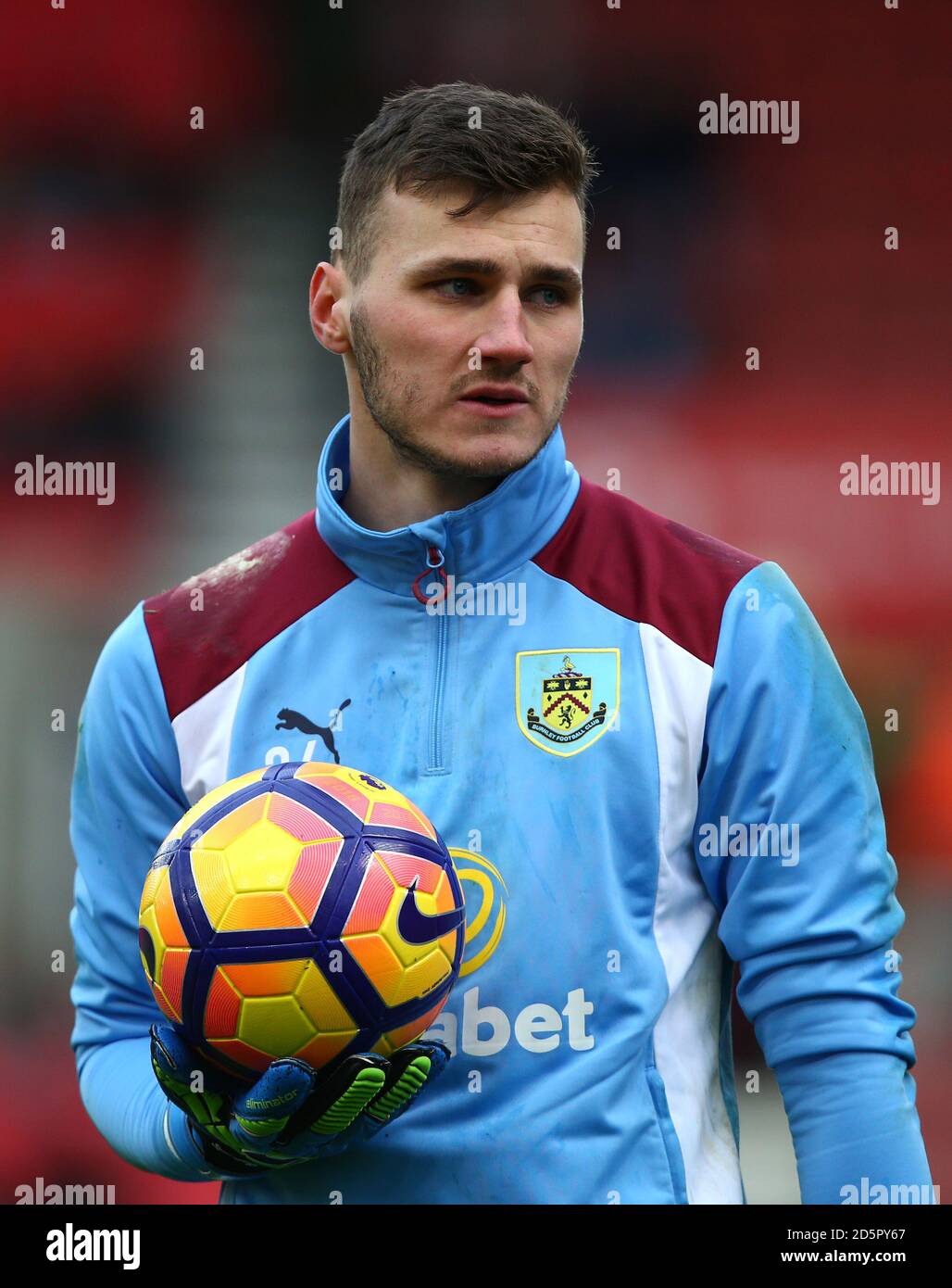 Burnley goalkeeper conor mitchell hi-res stock photography and images ...