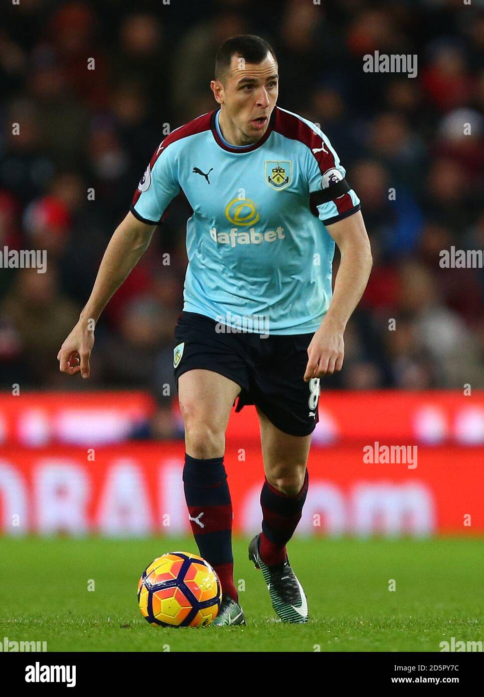 Burnley's Dean Marney Stock Photo - Alamy