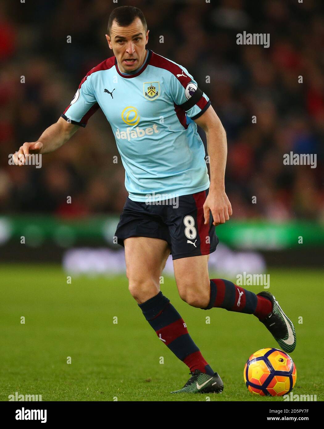 Burnley's Dean Marney Stock Photo - Alamy