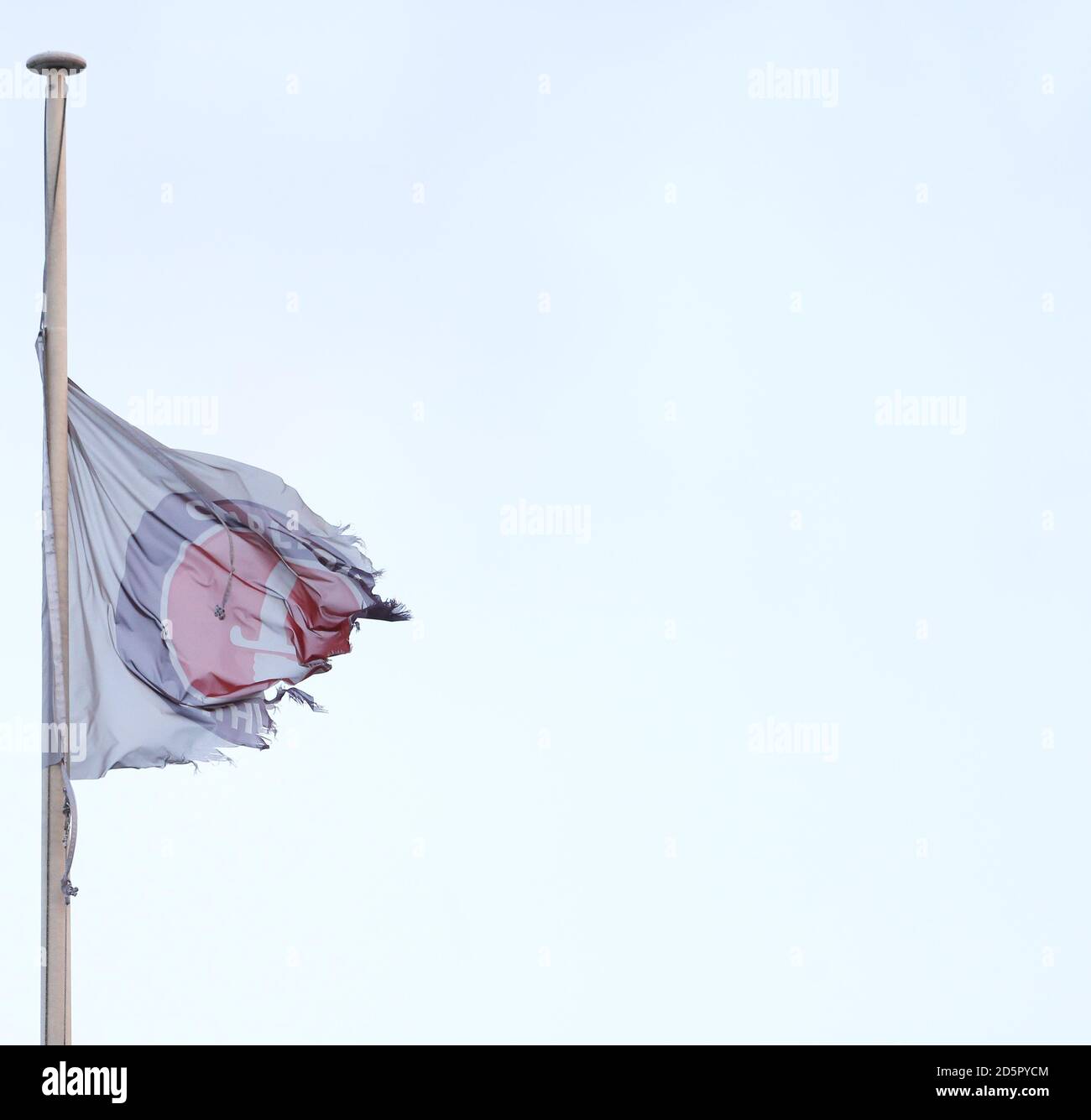 A Charlton Athletic flag Stock Photo - Alamy