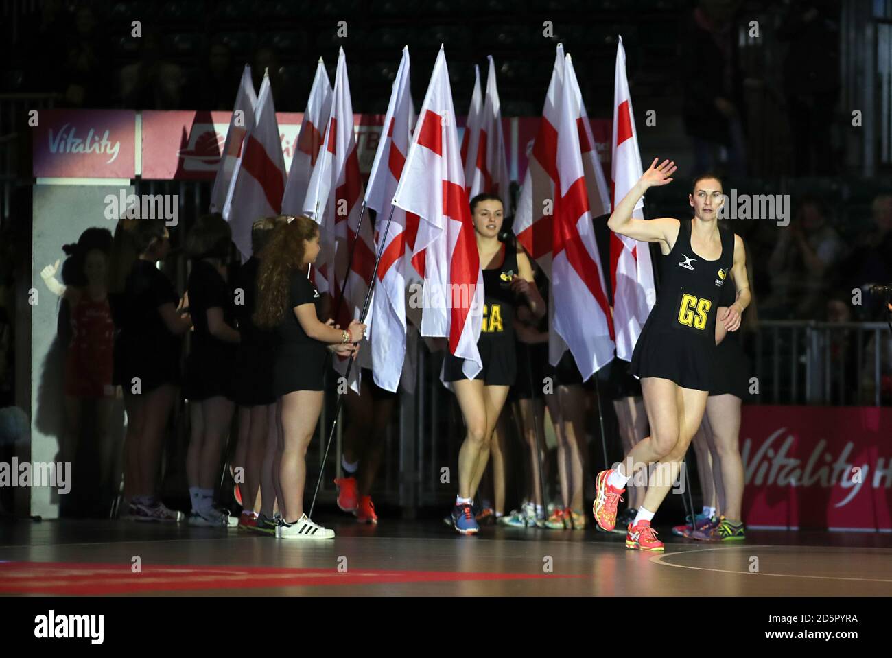 England U21's v Wasps Netball Stock Photo - Alamy