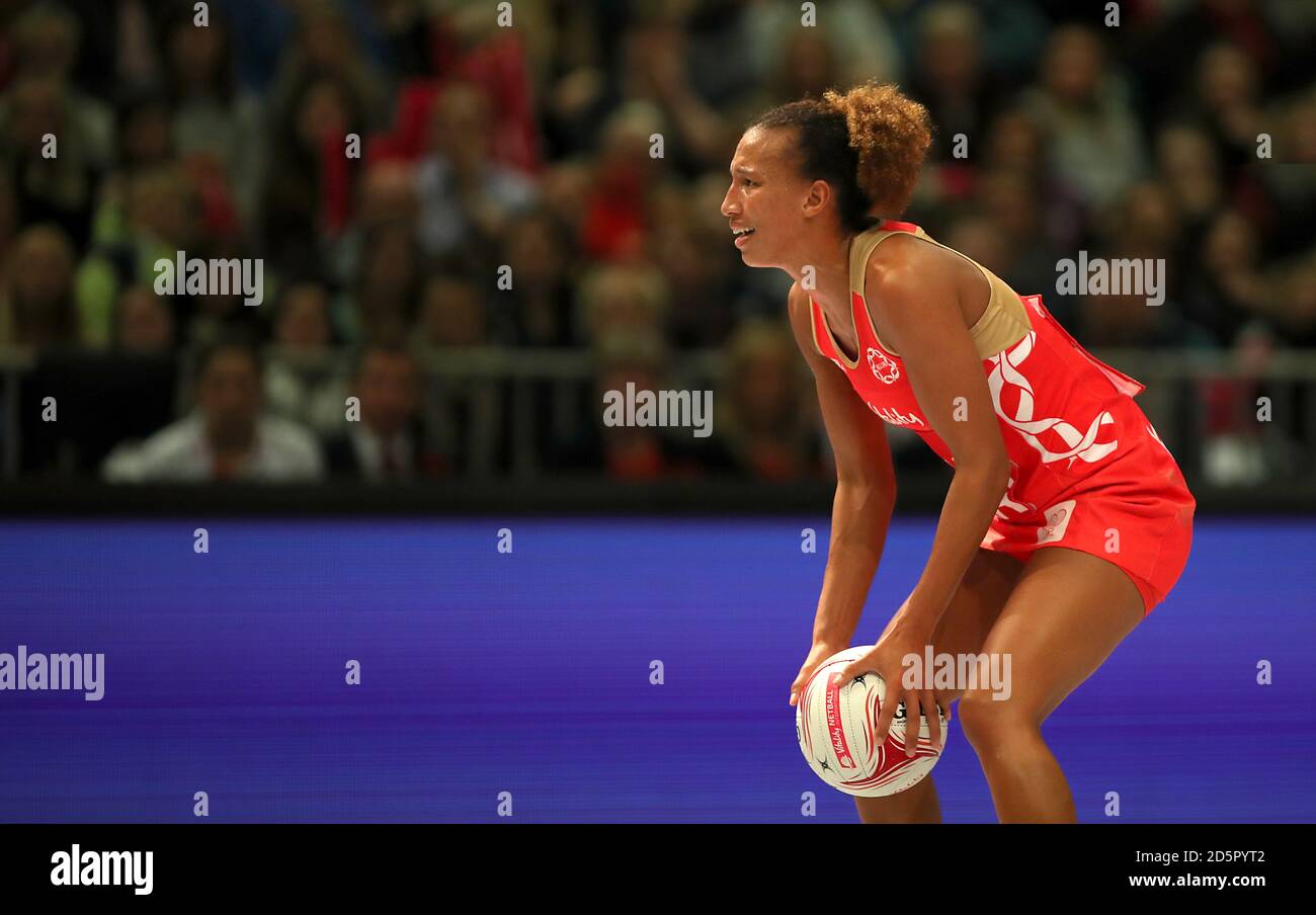England's Serena Guthrie in action Stock Photo - Alamy