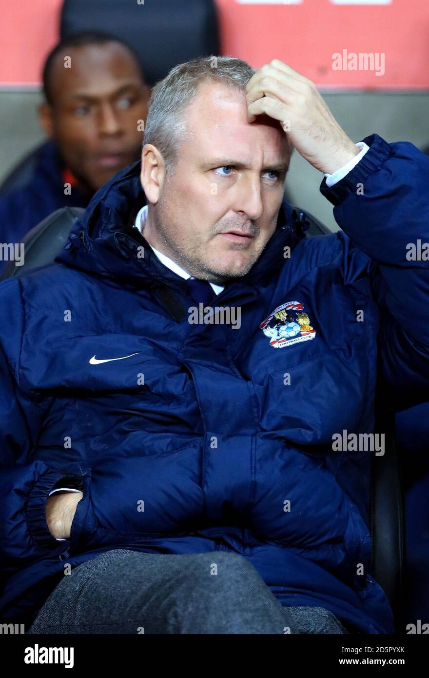Coventry City interim manager Mark Venus Stock Photo - Alamy